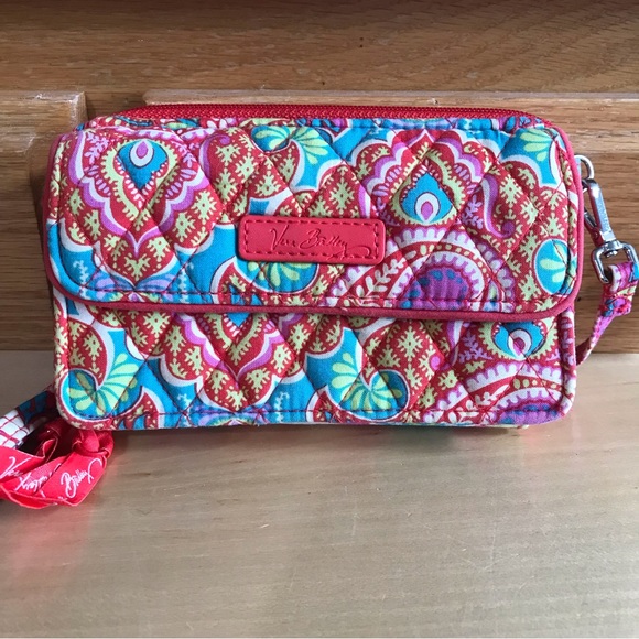 Vera Bradley | Bags | Vera Bradley Paisley In Paradise Wristletwallet ...
